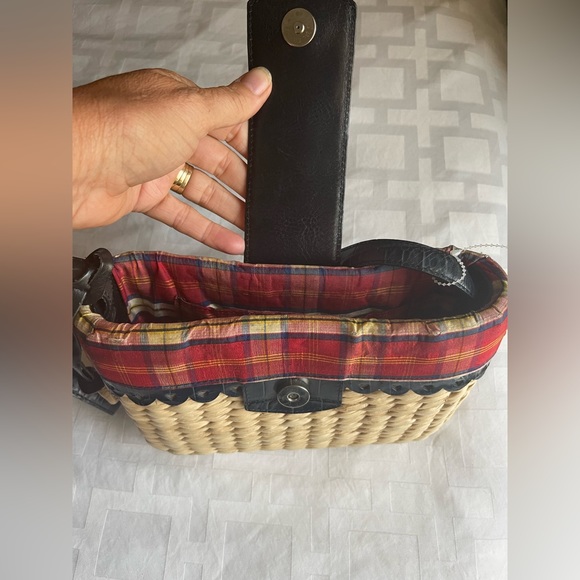 Brighton | Bags | Brighton Straw Wicker Shouldercrossbody Bag | Poshmark
